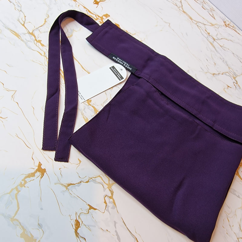 Bedoon Essm Colours Hidden Elastic Plain Niqab – BAIT AL ABAYA