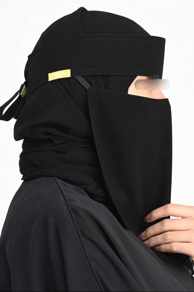 Nawaem Princess Veil Niqab – BAIT AL ABAYA